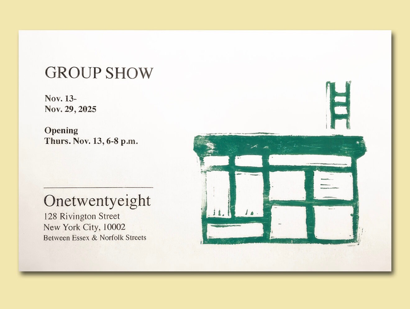Group Show @ Gallery OneTwentyEight